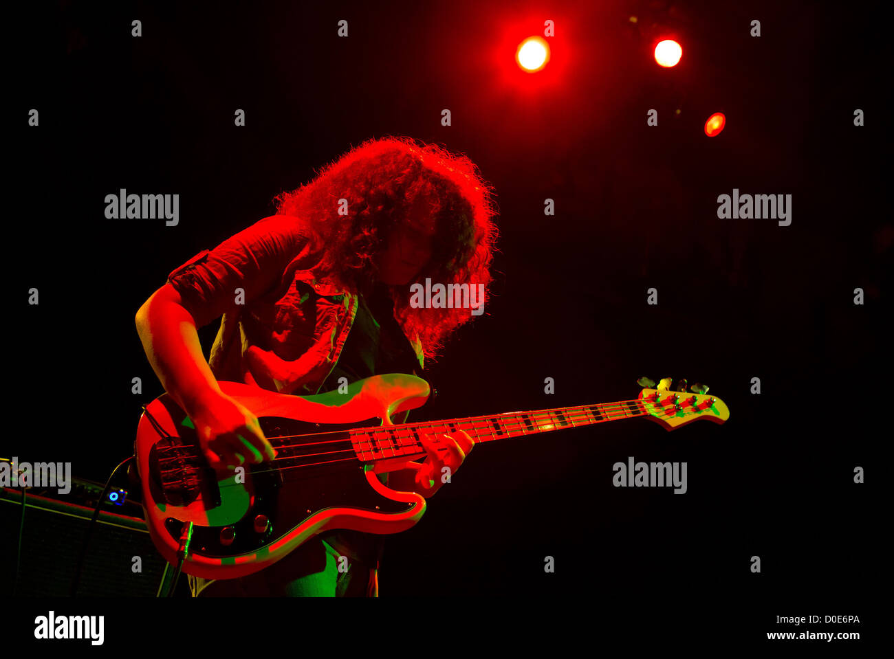 Julie Slick Adrian Belew performs live at Santiago Alquimista with his ...