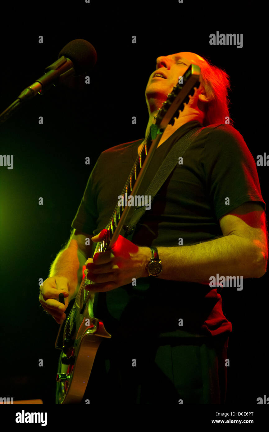 Adrian Belew performs live at Santiago Alquimista with his band Lisbon ...