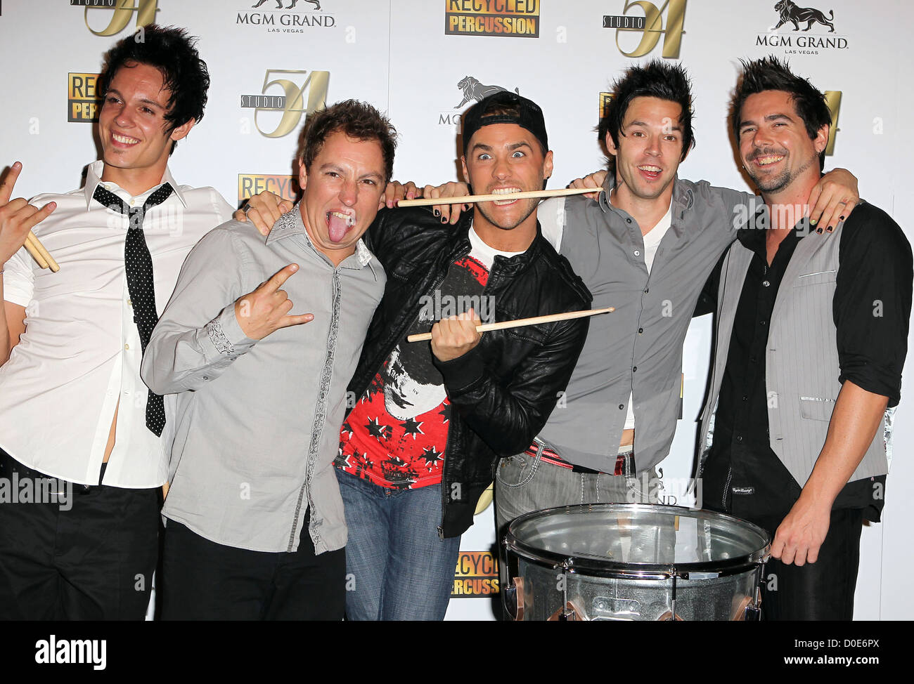 Josh Strickland and Recycled Percussion Junk Rock Founders Recycled ...