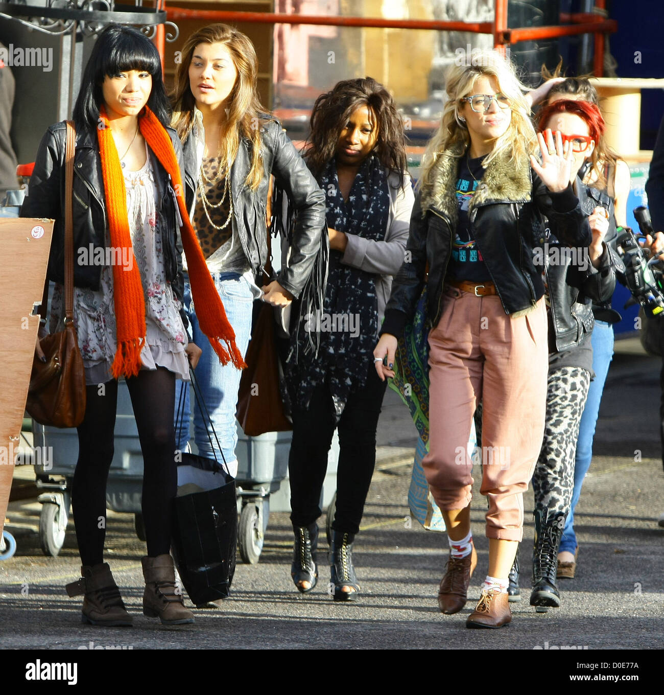 Esther Campbell, Geneva Lane, Treyc Cohen, Sophia Wardman and Rebecca ...