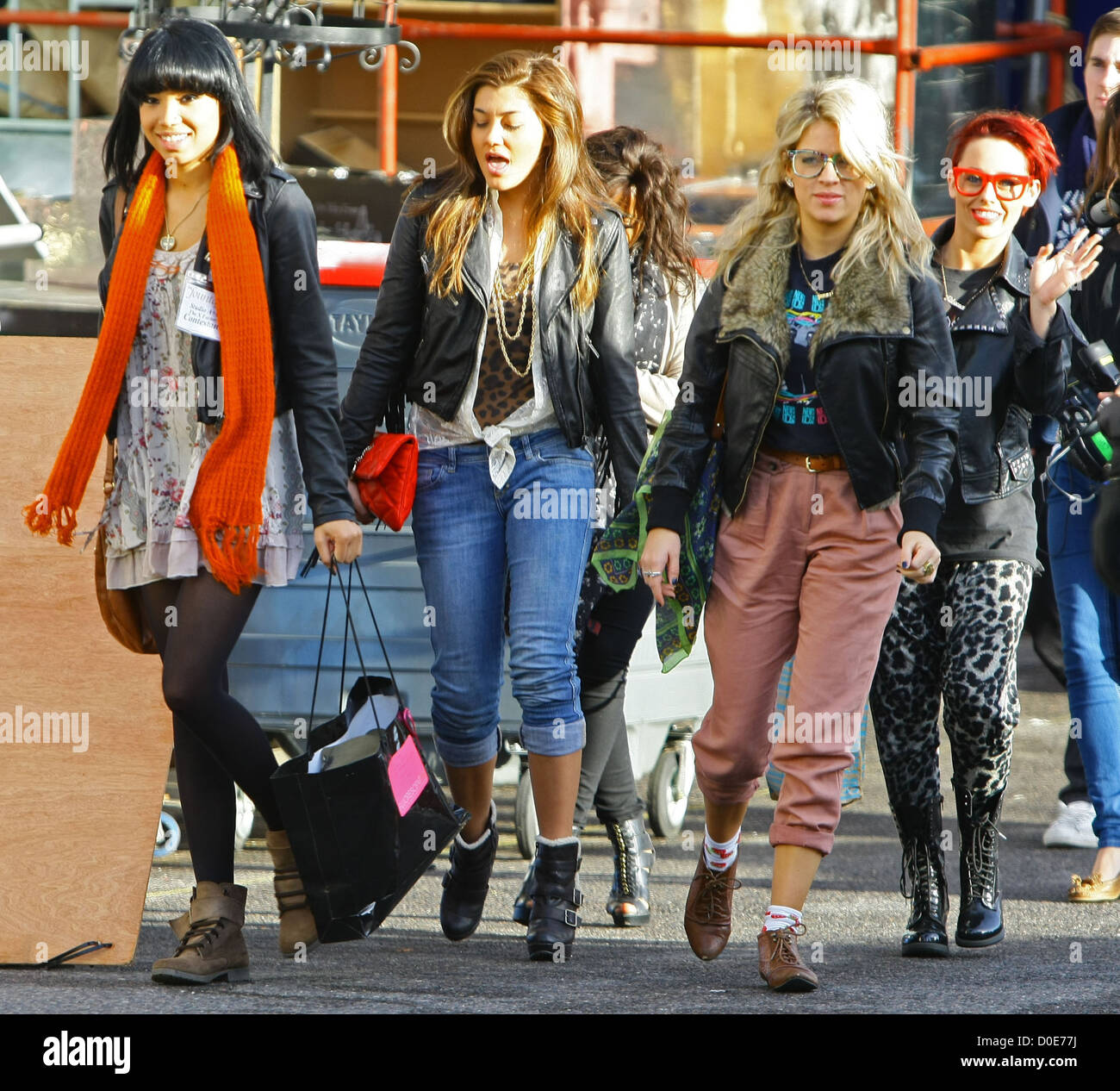 Esther Campbell, Geneva Lane, Sophia Wardman and Rebecca Creighton of ...