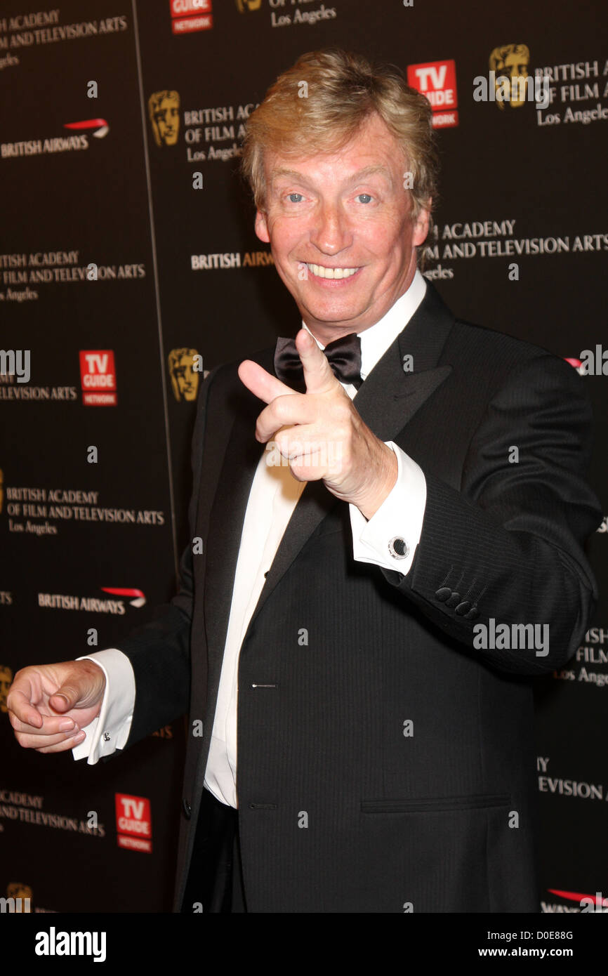 Nigel Lythgoe BAFTA Los Angeles 2010 Britannia Awards held at the Hyatt ...
