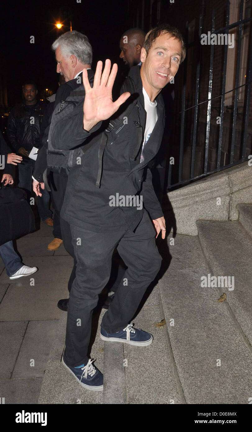 Dave England the stars from Jackass outside their Dublin Hotel Dublin ...