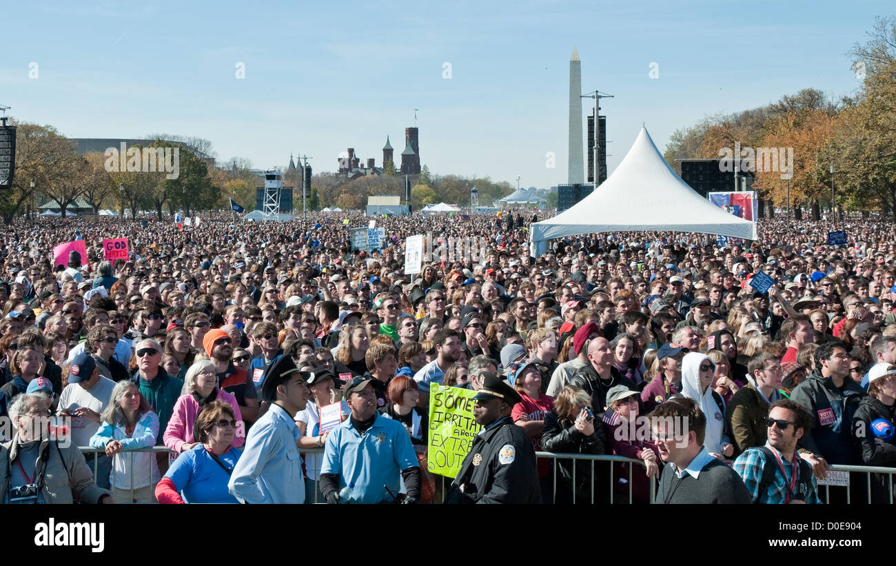 Rally To Restore Sanity High Resolution Stock Photography and Images ...