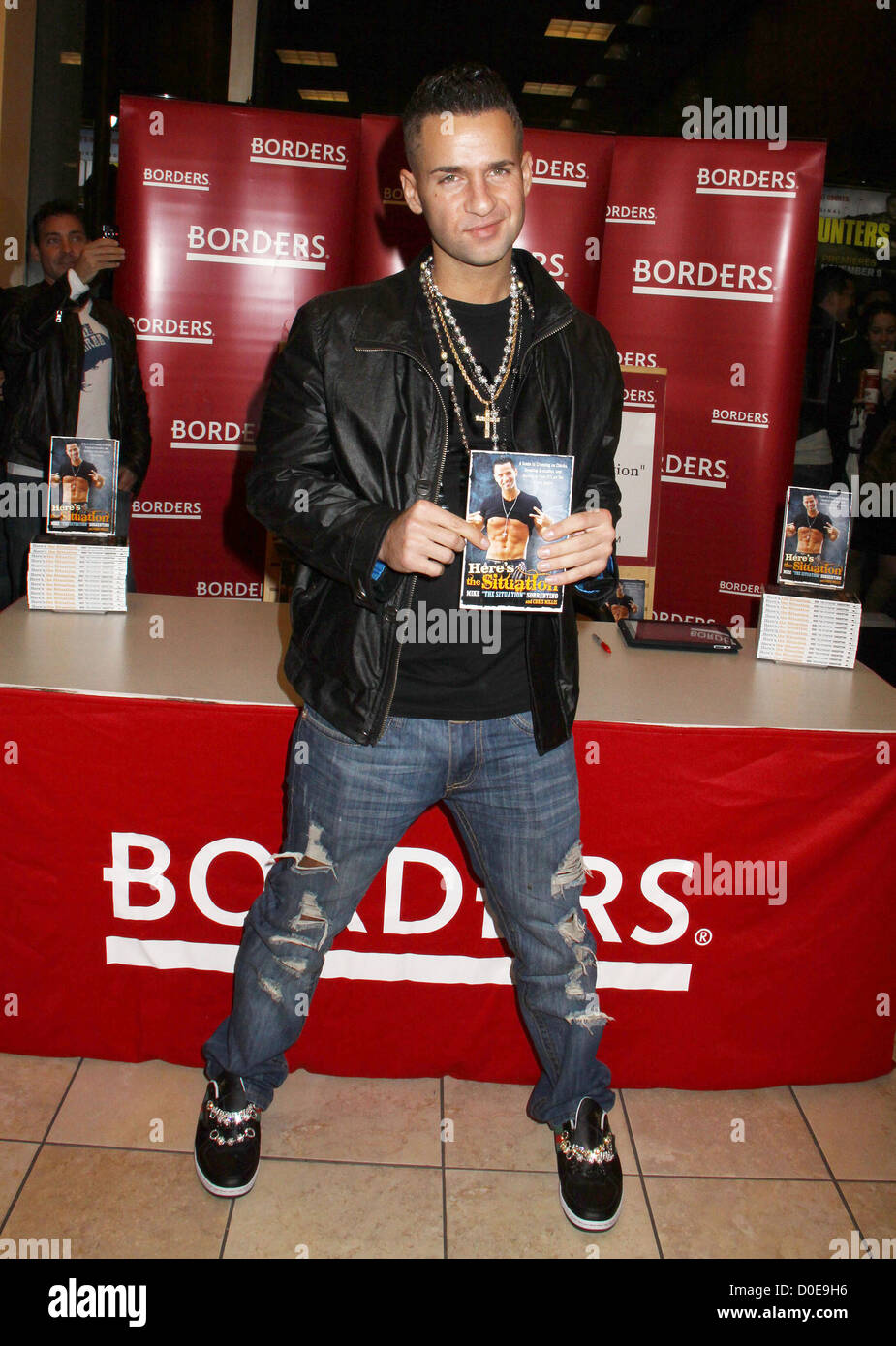 Mike 'The Situation' Sorrentino signs copies of his book 'Here's The ...