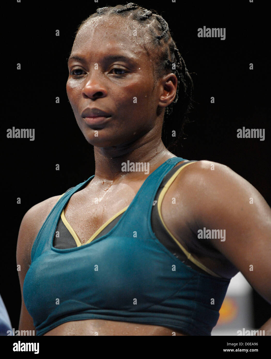 Lisa Brown Bantanweight lbs. Rumble at Rama XIII boxing match held at ...