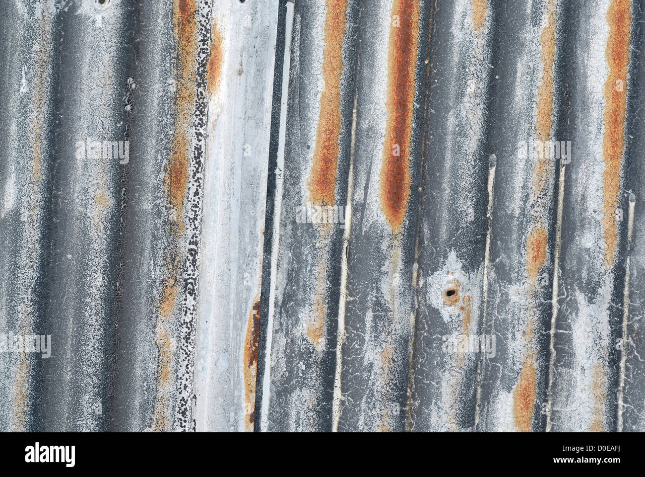 Corrugated metal texture, lines vertical Stock Photo - Alamy