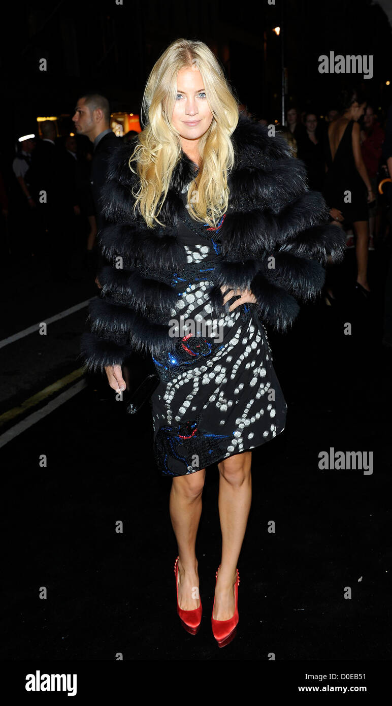 Marissa Montgomery arriving at Fashion's Night Out at the Armani store ...