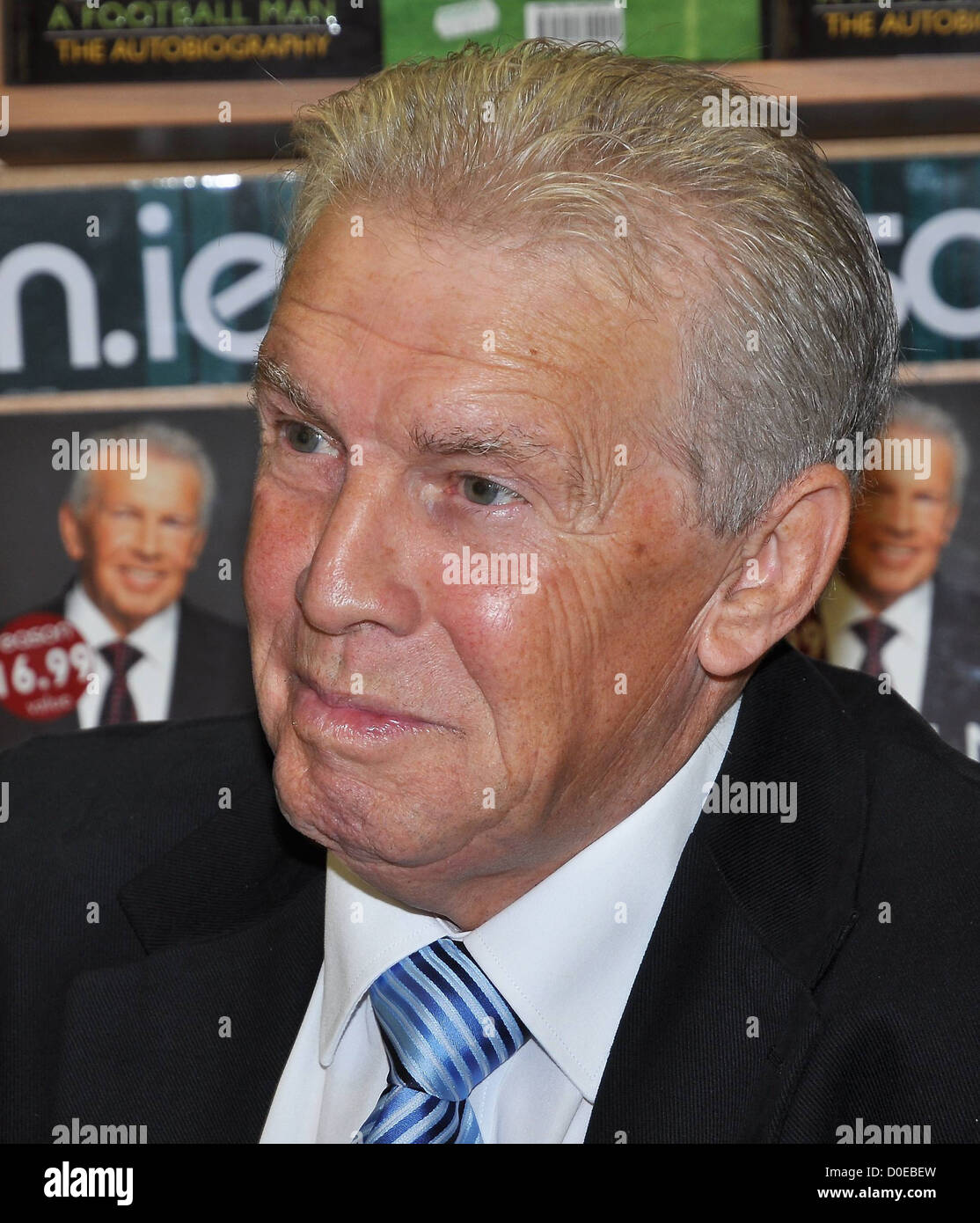 Johnny Giles Johnny Giles signs copies of his book 'A Football Man' at ...