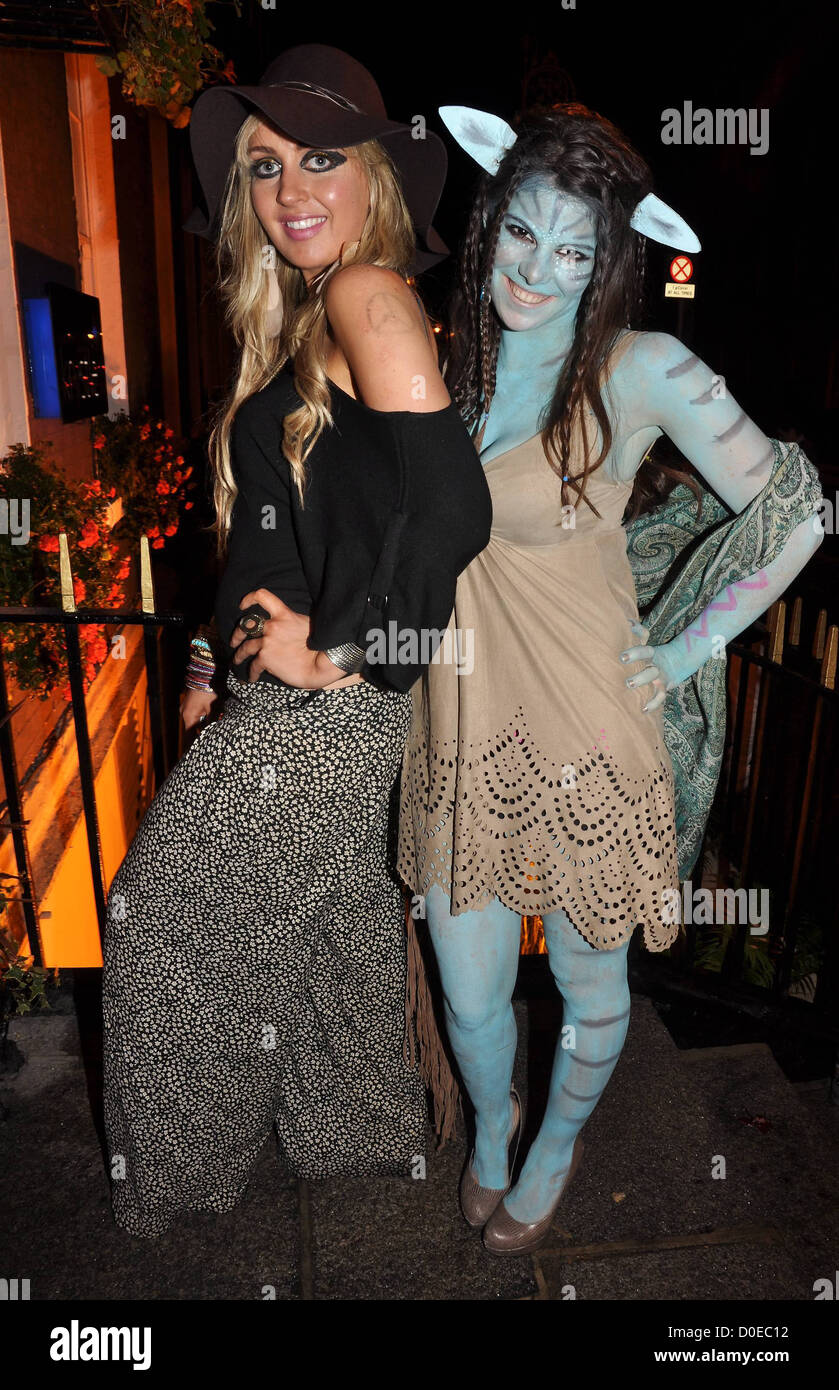 Melissa McKay, Gillian Deane Krystle nightclub's Halloween 2010 party ...