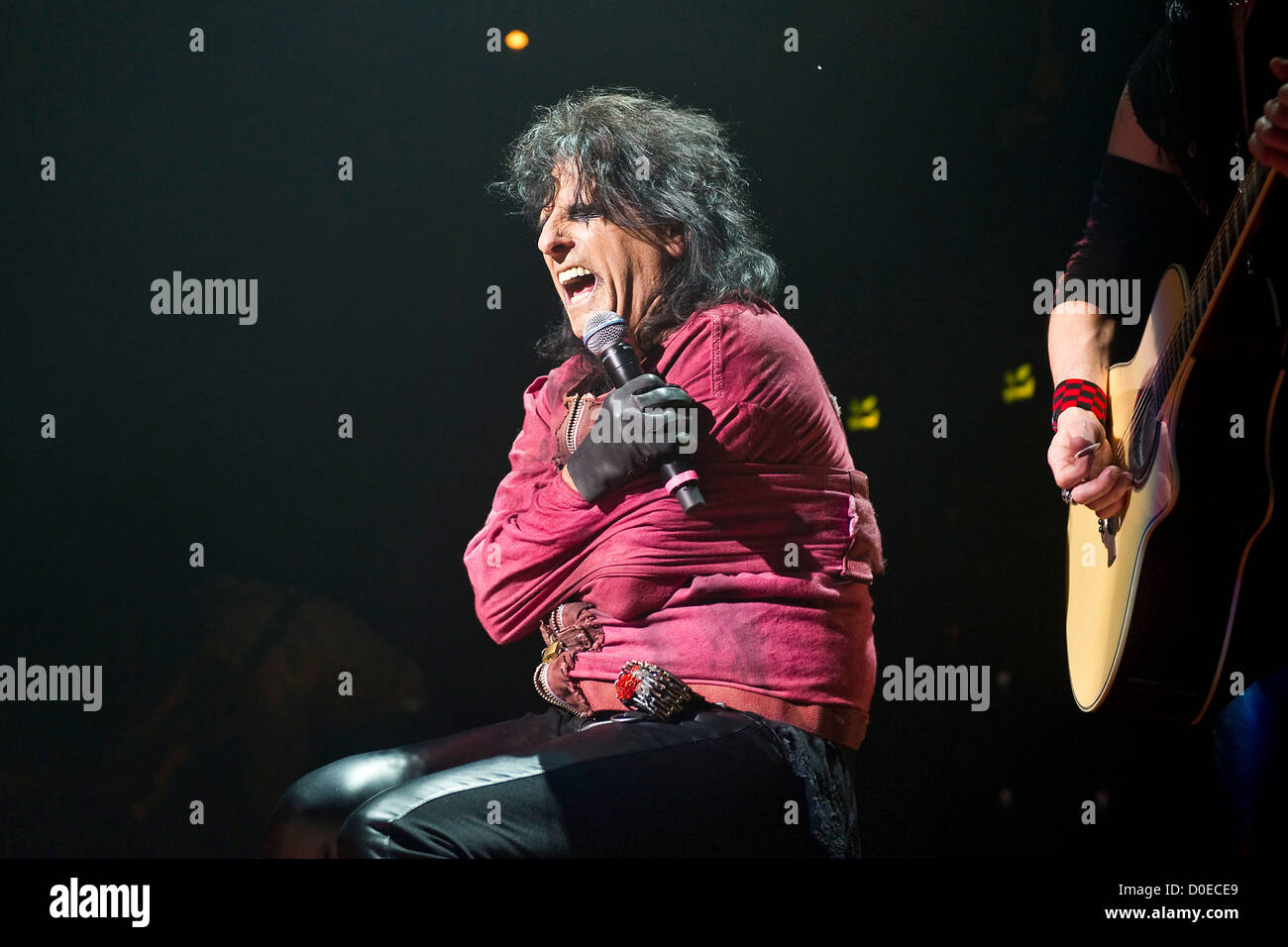 Alice Cooper performing live at the Roundhouse London, England Stock ...