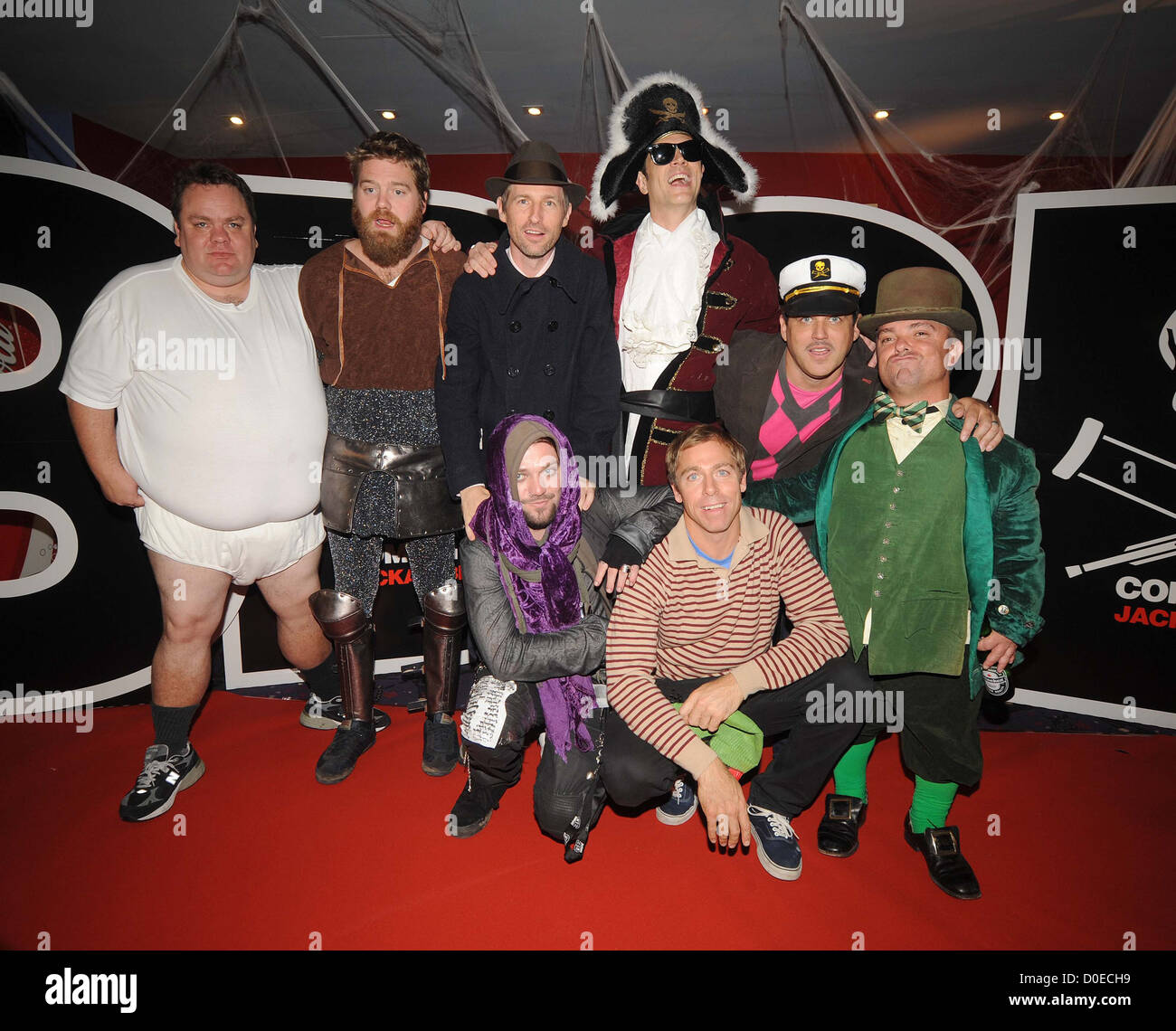 The cast of Jackasss 3D arrive in costume for the Dublin premiere of ...