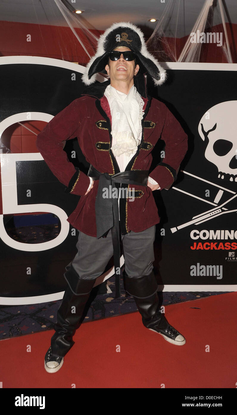 Johnny Knoxville The cast of Jackasss 3D arrive in costume the Dublin ...