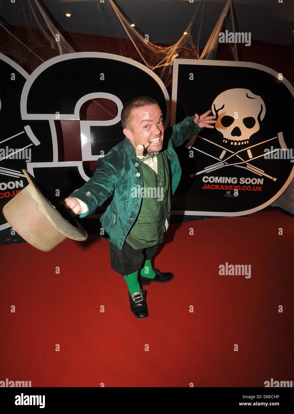 Wee Man aka Jason Acuna The cast of Jackasss 3D arrive in costume for ...