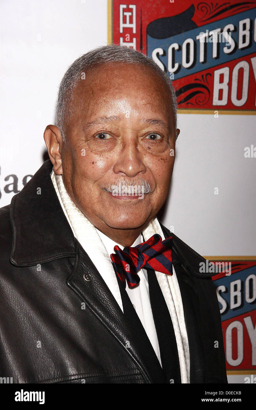 David Dinkins Opening night of the Broadway musical production of 'The ...