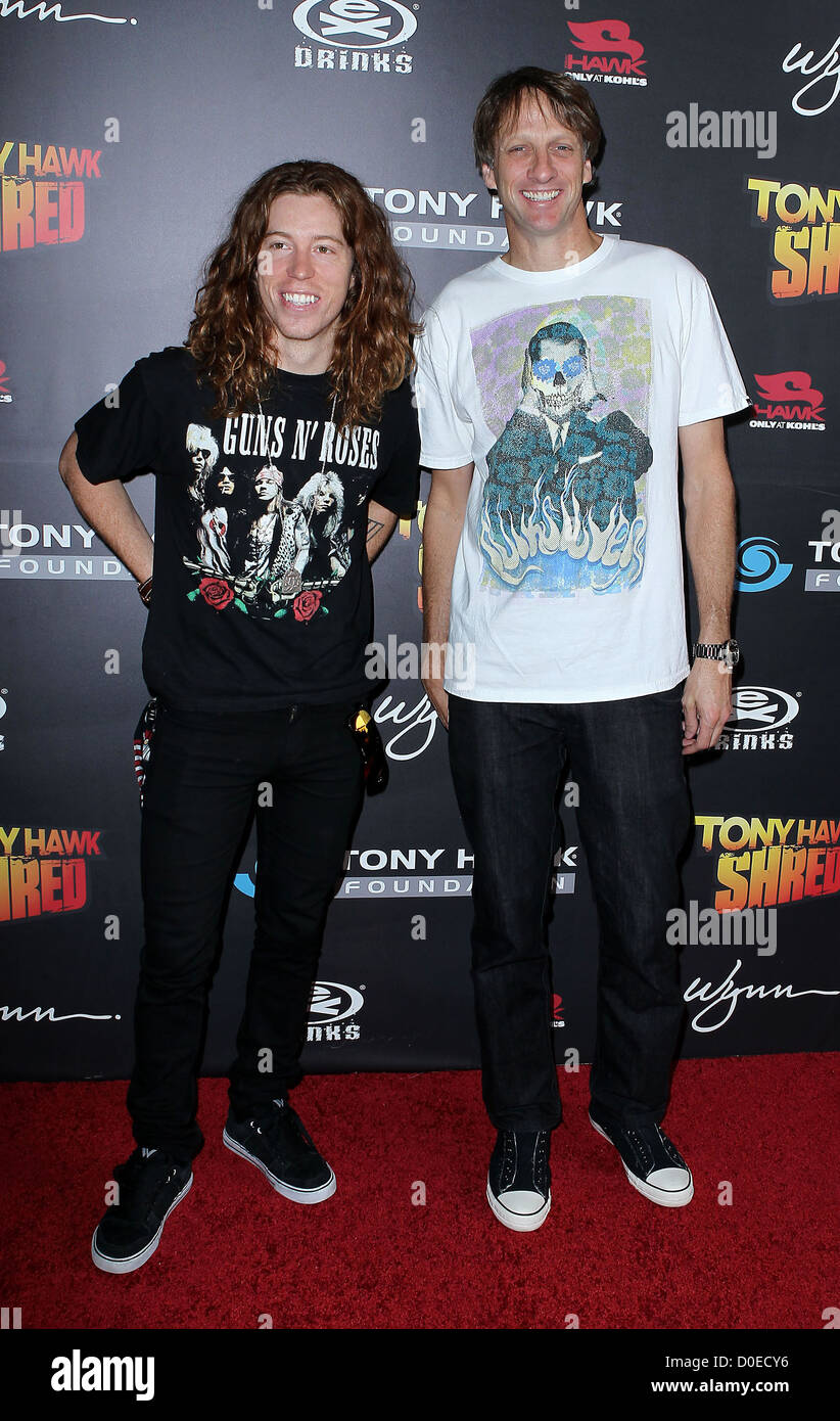 Shaun White and Tony Hawk Tony Hawk: Shred presents the Stand Up For ...
