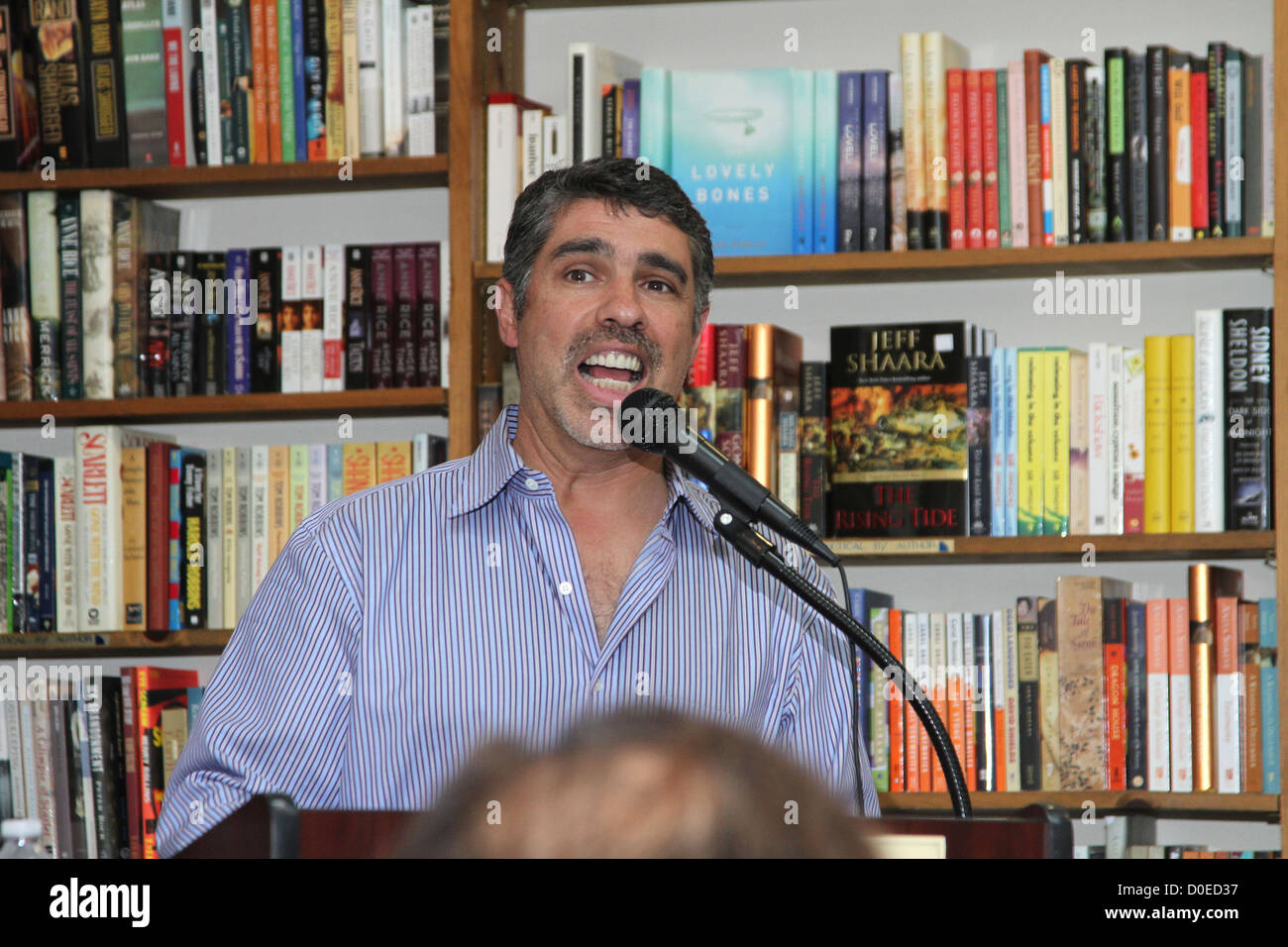 Gary Dell'Abate speaking and signing copies of his book 'They call me ...