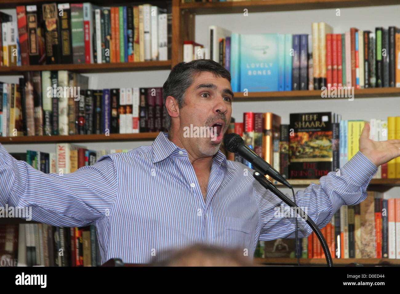 Gary Dell'Abate speaking and signing copies of his book 'They call me ...