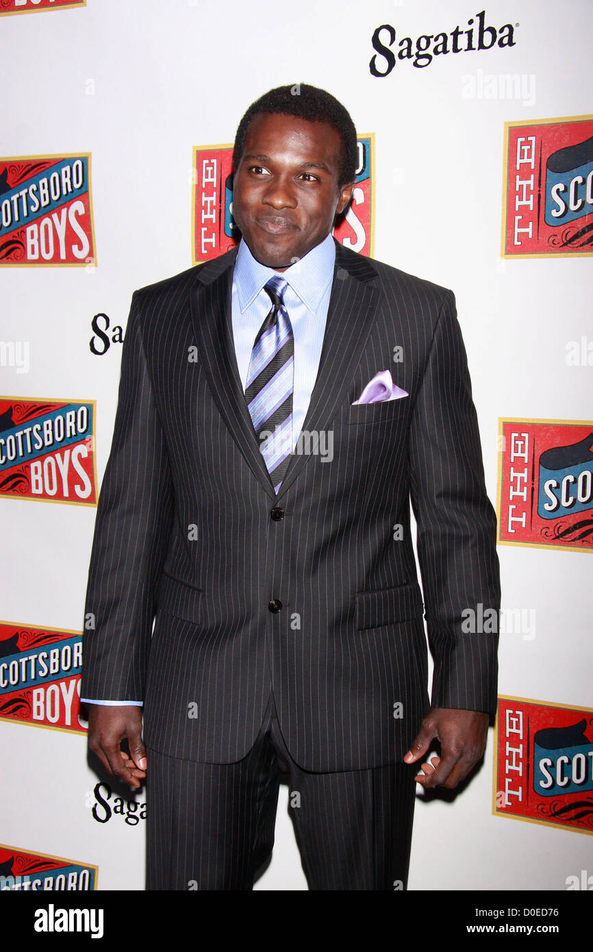 Joshua Henry Opening night after party the Broadway musical production ...