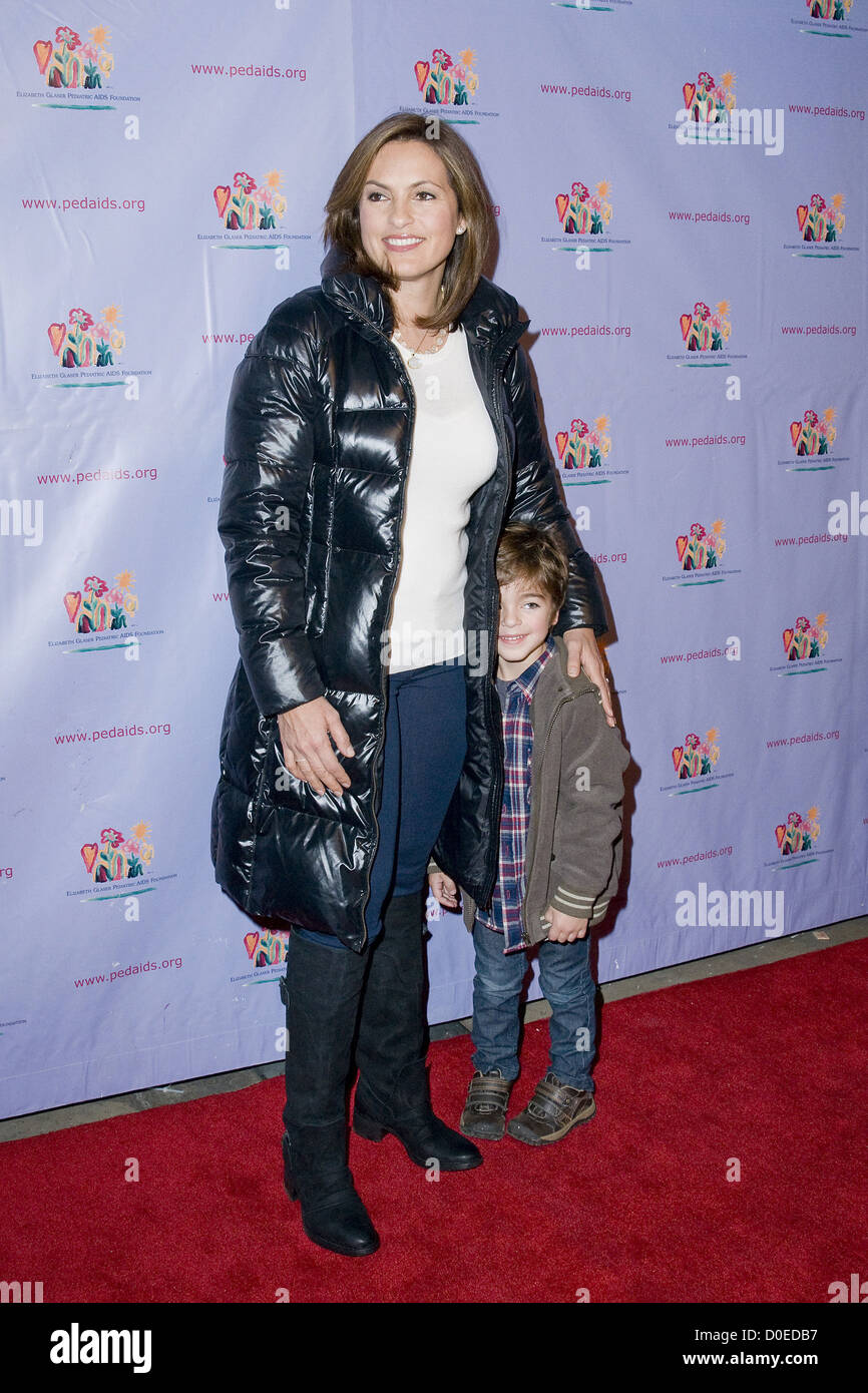 Marishka Hargitay and August Herman The Elizabeth Glazer Pediatric AIDS ...