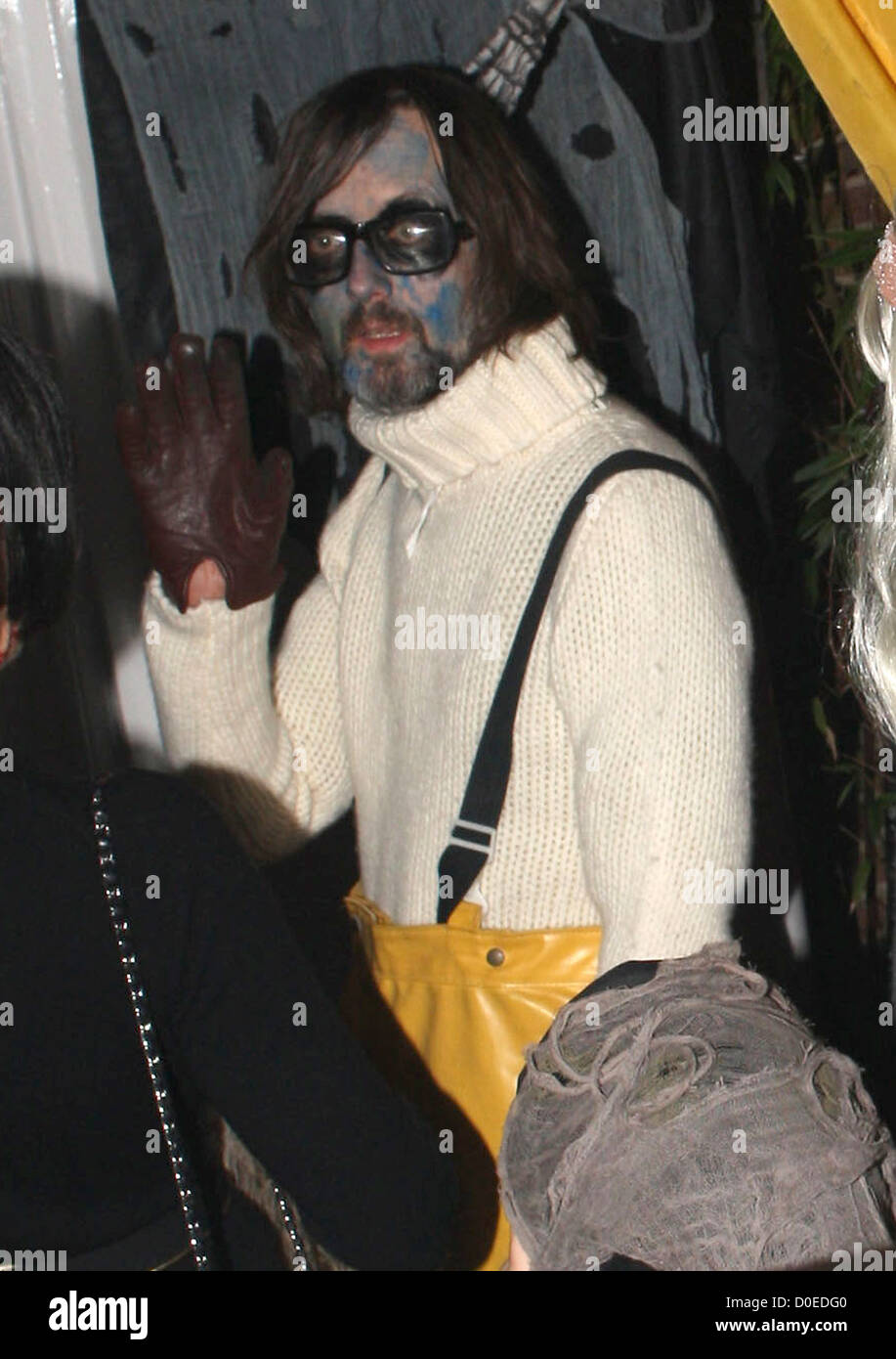 Jarvis Cocker, at Jonathan Ross' Halloween fancy dress party. London ...