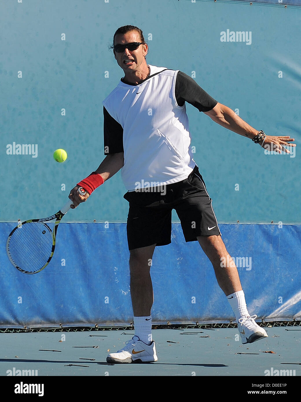 Gavin Rossdale participates in the 2010 Chris Evert / Raymond James Pro ...