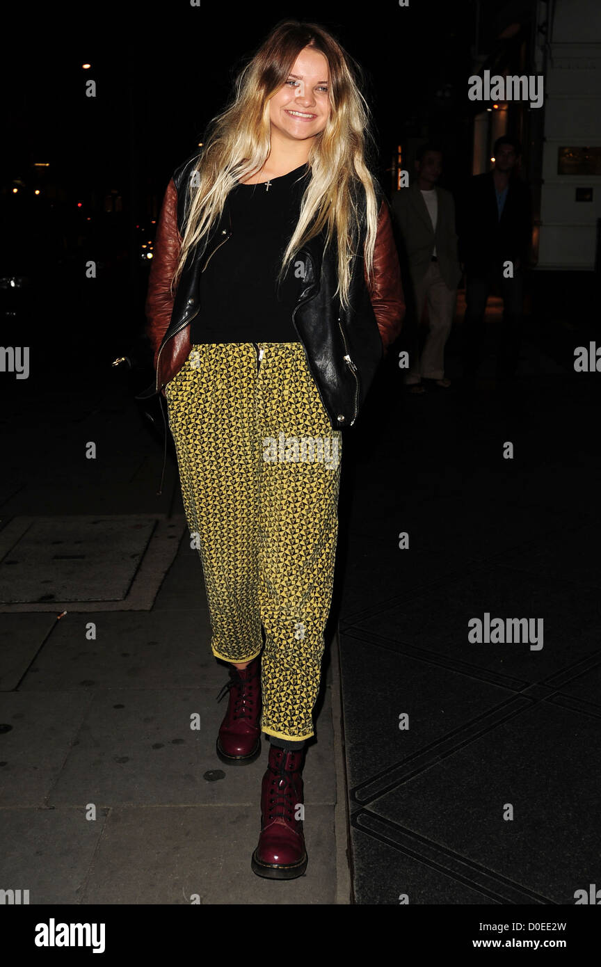 Daisy Dares You aka Daisy Coburn Vogue & Hogan fashion night out at the ...