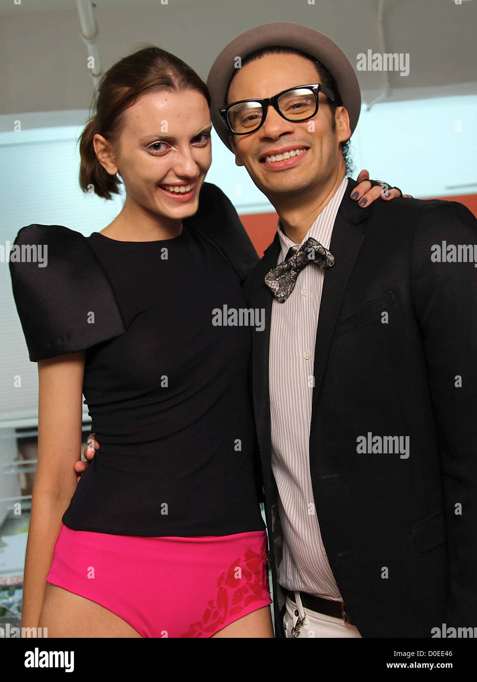 Fashion designer Victor De Souza and Model Victor De Souza Spring 2011 ...
