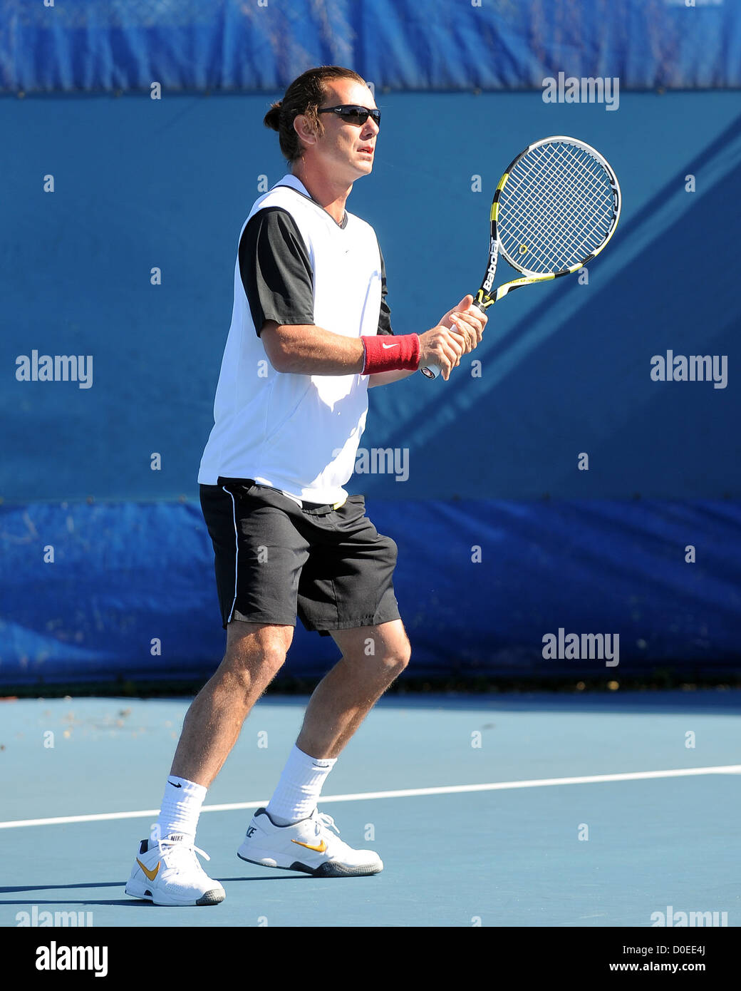Gavin Rossdale participates in the 2010 Chris Evert / Raymond James Pro ...