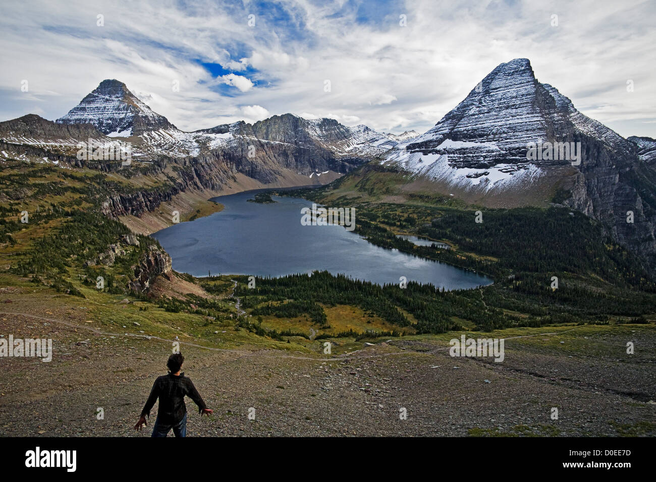 A short steep scramble up cliff side off trail provided this view some ...