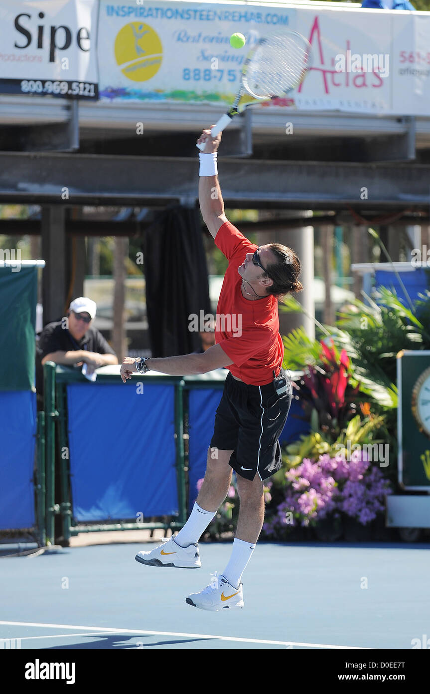 Gavin Rossdale participates in the 2010 Chris Evert / Raymond James Pro ...