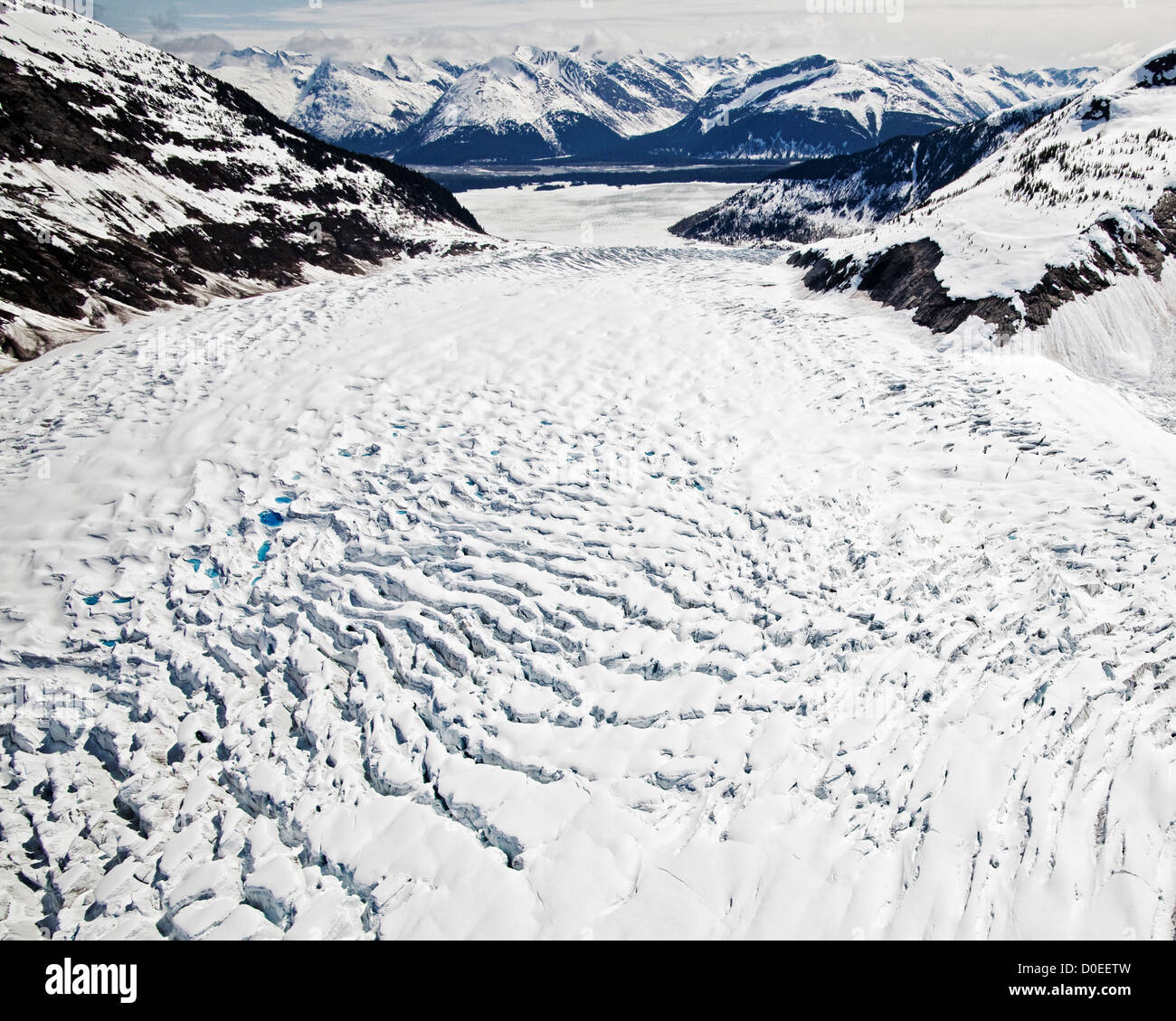 Juneau Alaska's backyard is that mountain ice. This is just tiny piece ...