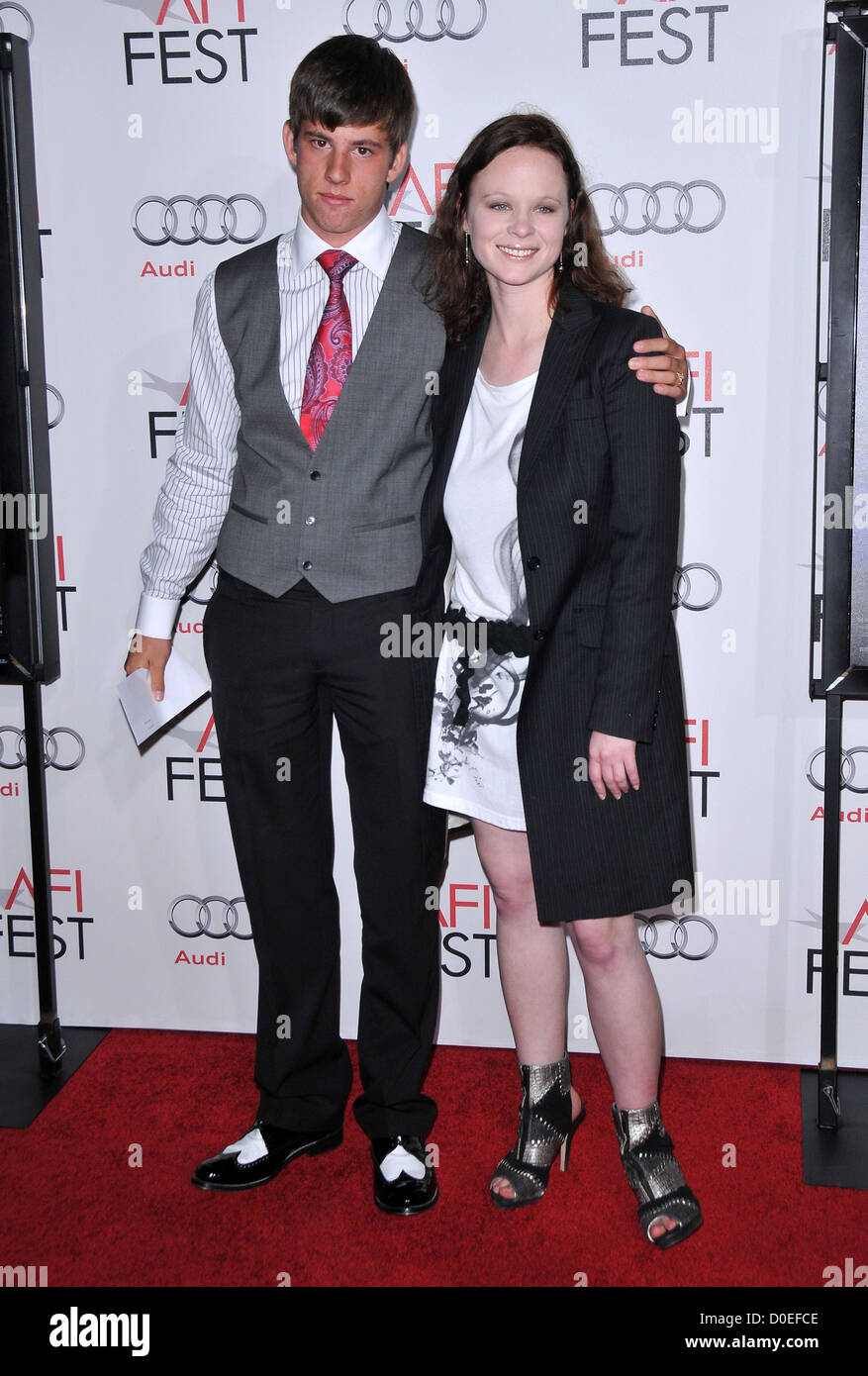 Thora Birch and her brother Bolt AFI Fest 2010 premiere of 'Blue ...