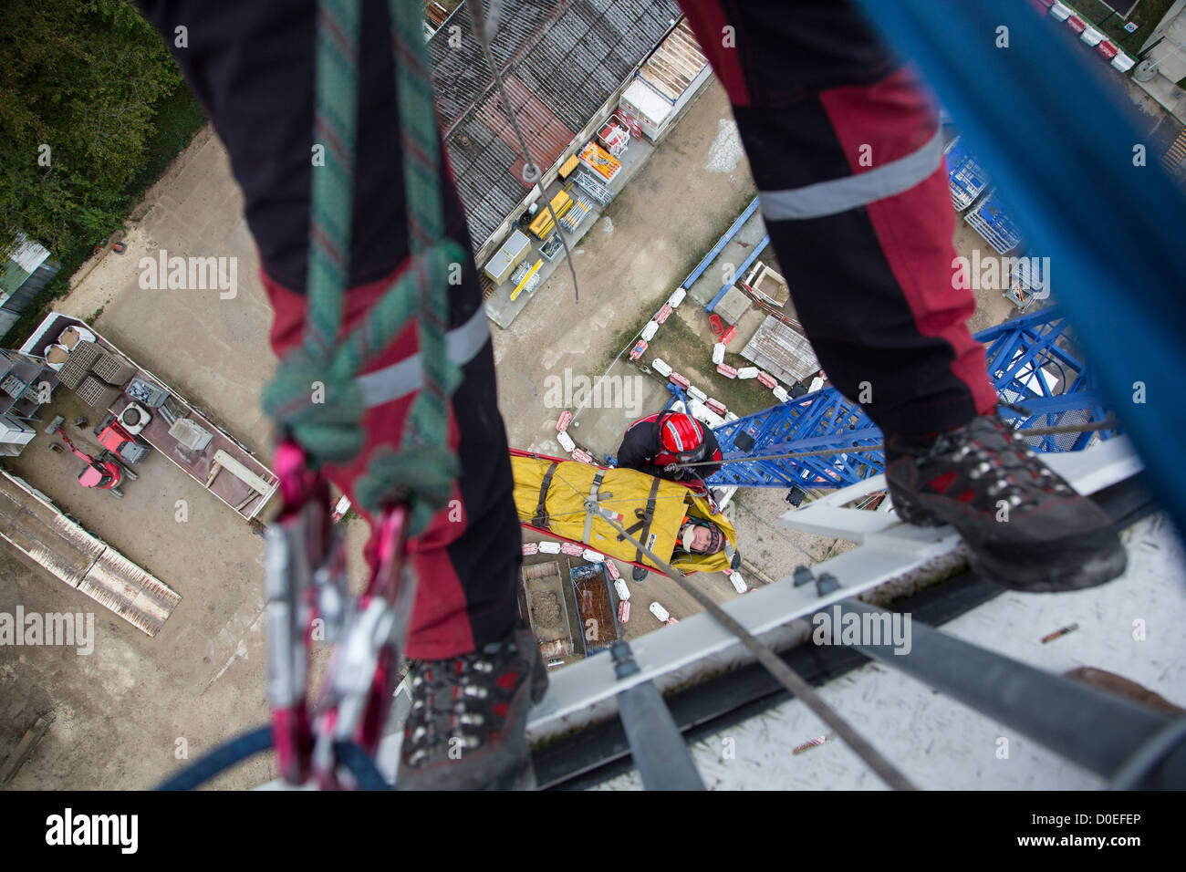 Dangerous construction site hi-res stock photography and images - Alamy