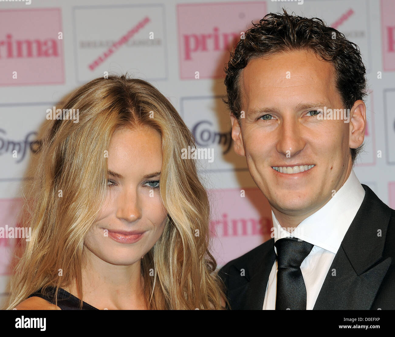 Zoe Hobbs and Brendan Cole, Comfort Prima High Street Fashion Awards ...