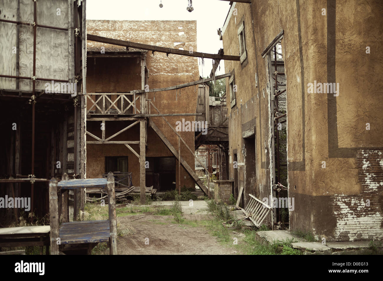 Picture of abandoned houses in the ancient Rome Stock Photo - Alamy