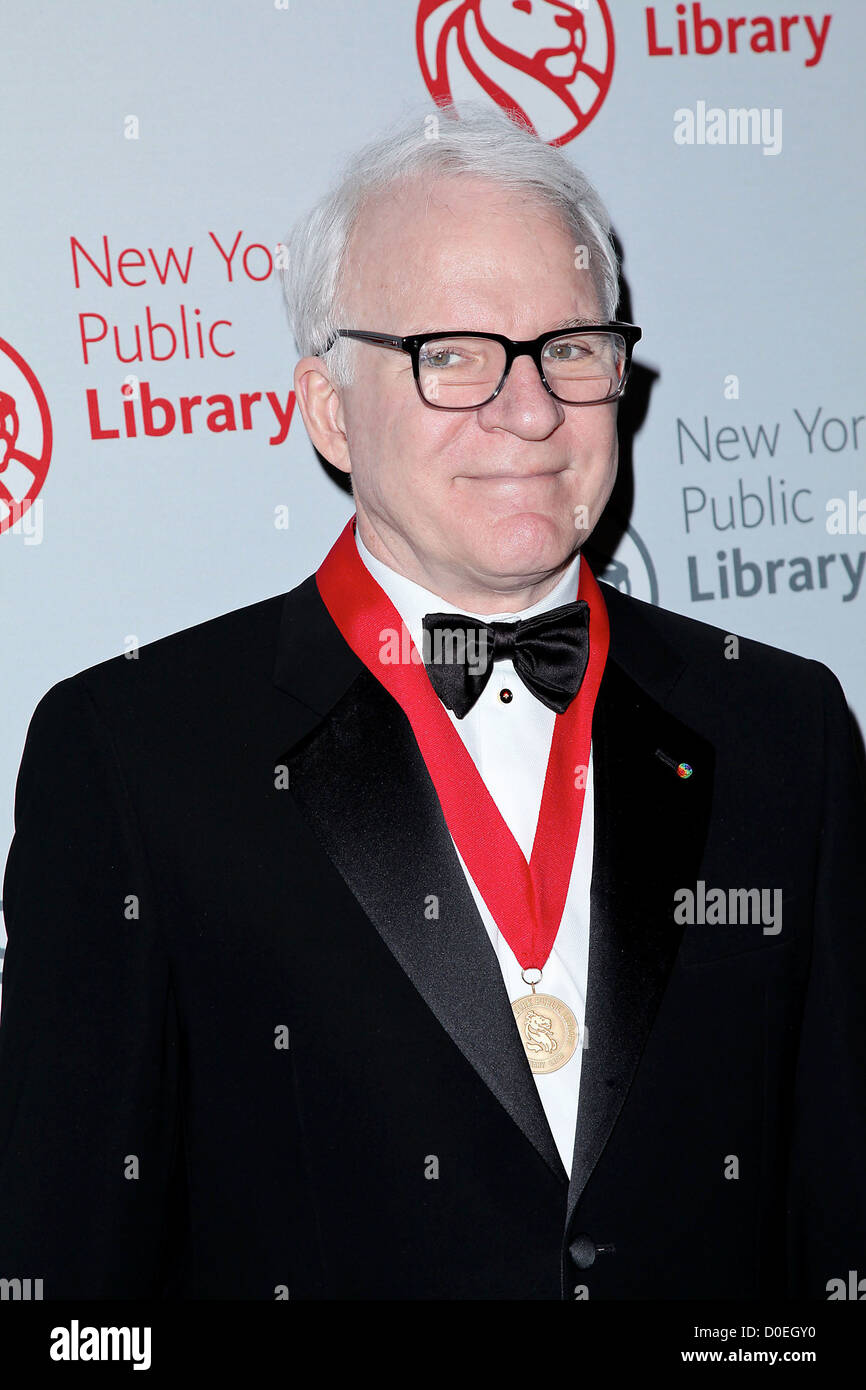 Steve Martin The 2010 Library Lions Benefit held at the New York Public ...