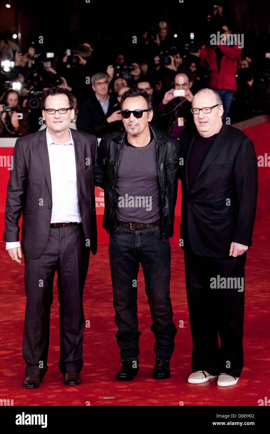 Bruce Springsteen with director Thom Zimny and producer Jon Landau 5th ...
