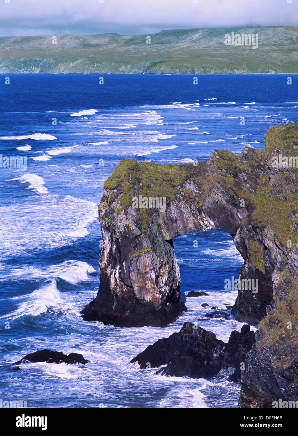 Natural Sea Arch, Alaska Stock Photo - Alamy