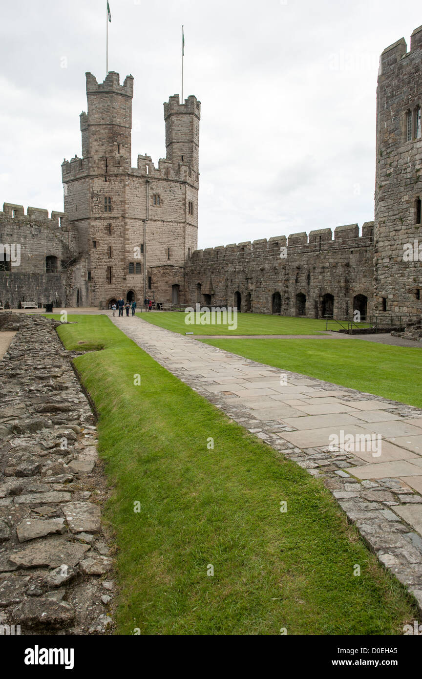 Castles of king edward in gwynedd hi-res stock photography and images ...