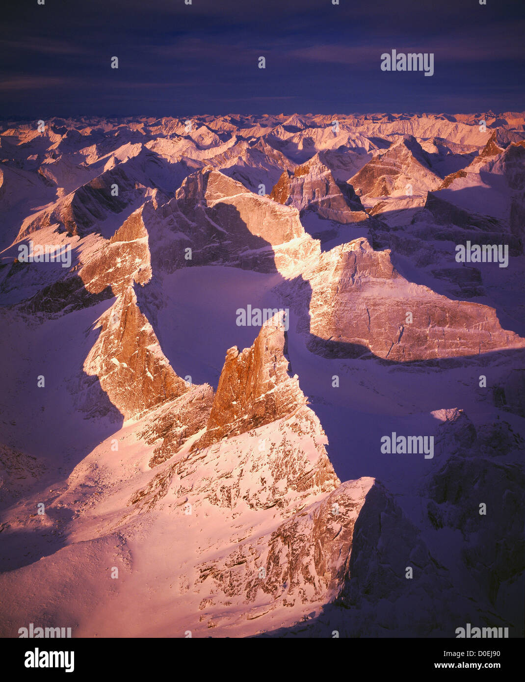 Aerial View of the Arrigetch Peaks, Gates of the Arctic National Park ... Aerial View of the Arrigetch Peaks, Gates of the Arctic National Park ...