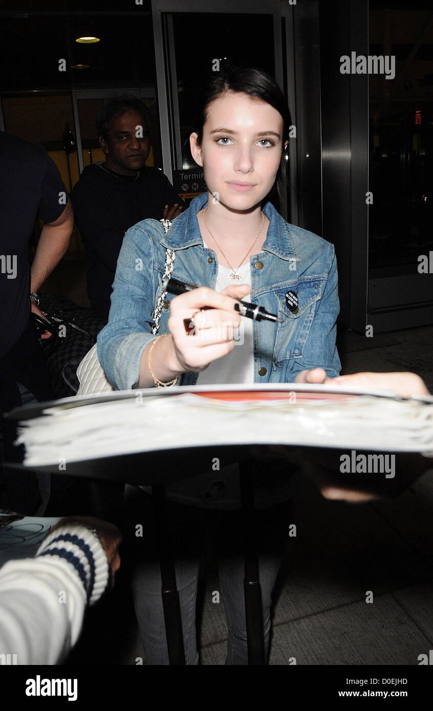 Emma roberts 35th toronto international hi-res stock photography and ...