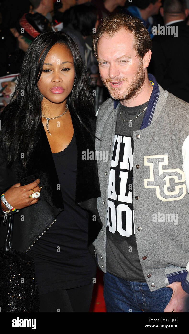 Rapper Eve and Maximillion Cooper UK premiere of 'Jackass 3D' at BFI ...