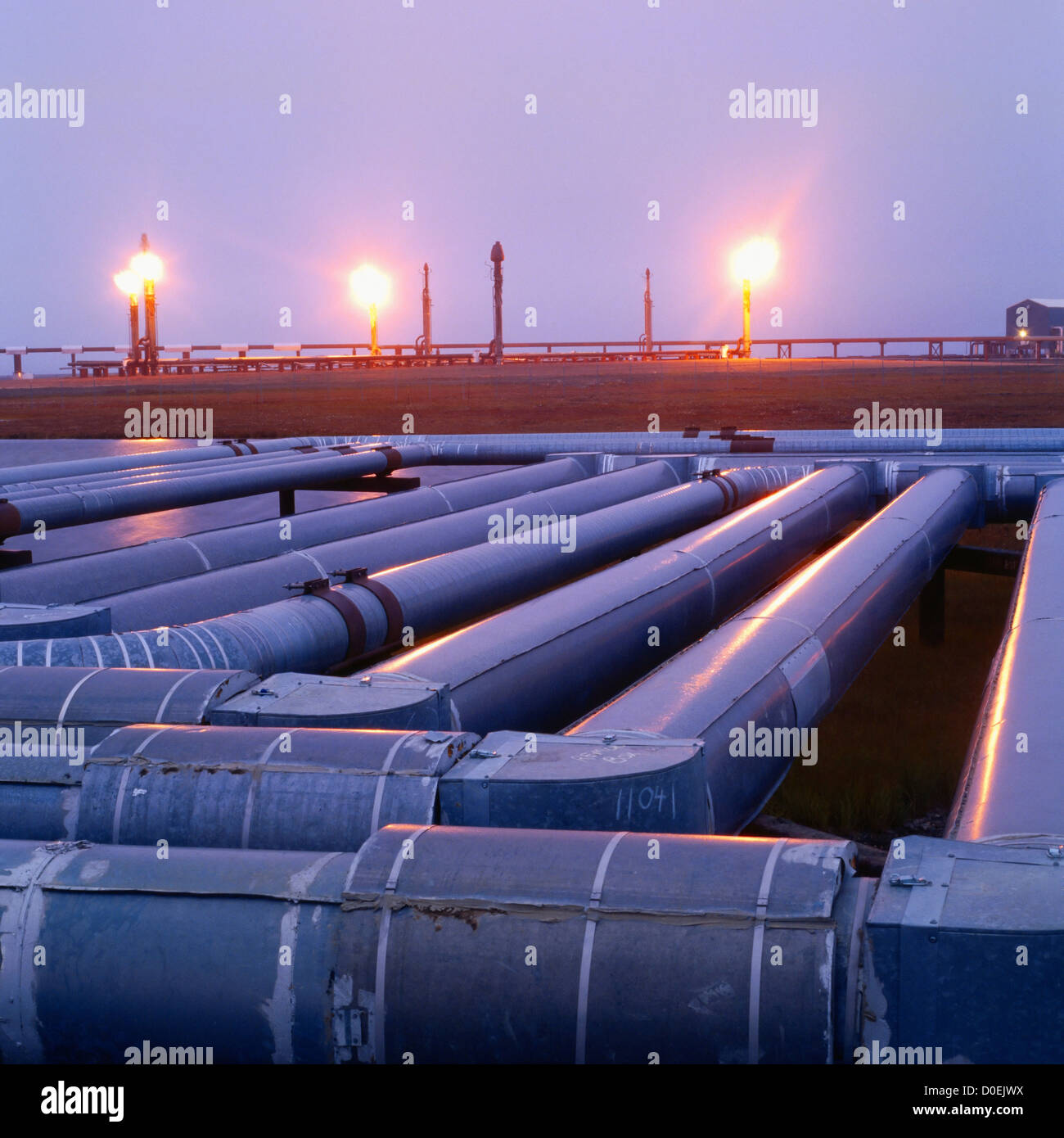 Oil pipeline from prudhoe bay hi-res stock photography and images - Alamy