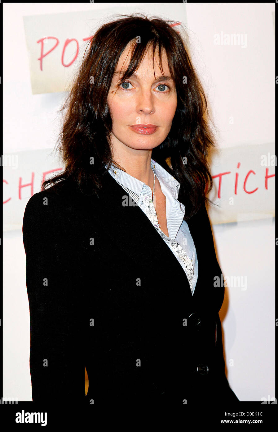 Anne Parillaud, French premiere of 'Potiche' held at the Cinema Gaumont ...