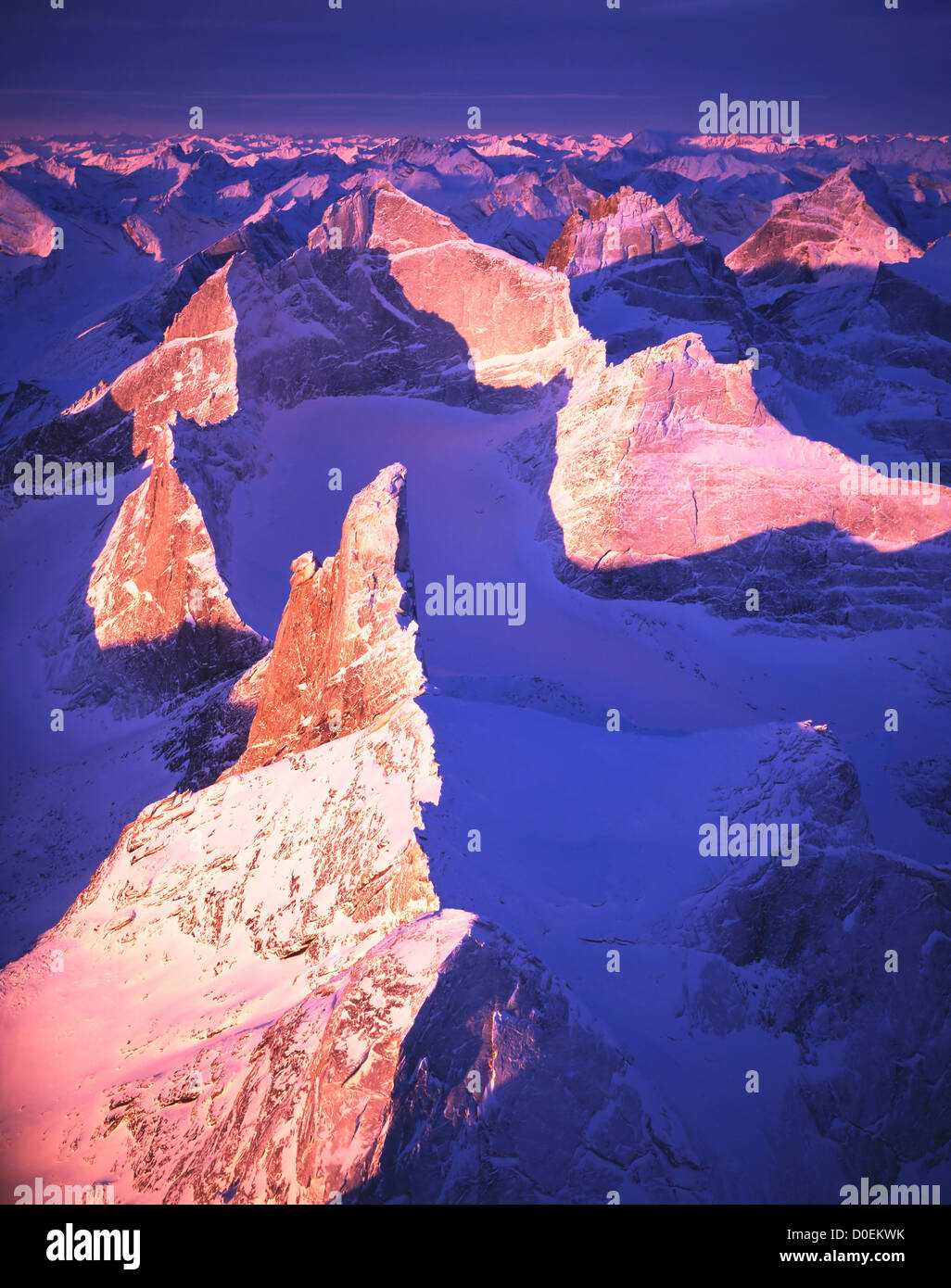 Aerial View of the Arrigetch Peaks, Gates of the Arctic National Park ... Aerial View of the Arrigetch Peaks, Gates of the Arctic National Park ...