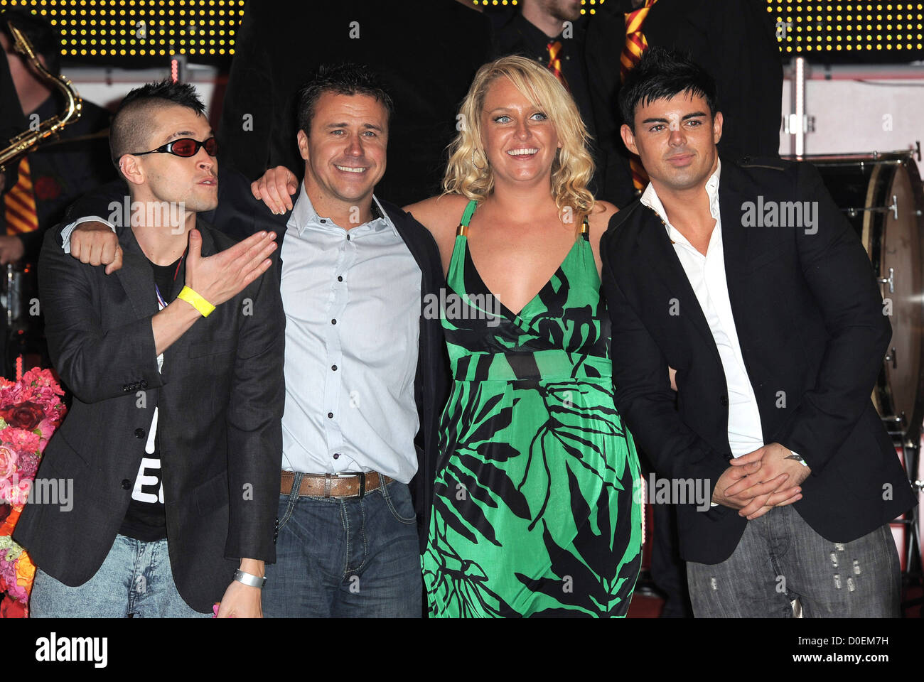 Pete Bennett, Craig Phillips, Josie Gibson and Anthony Hutton The Final ...