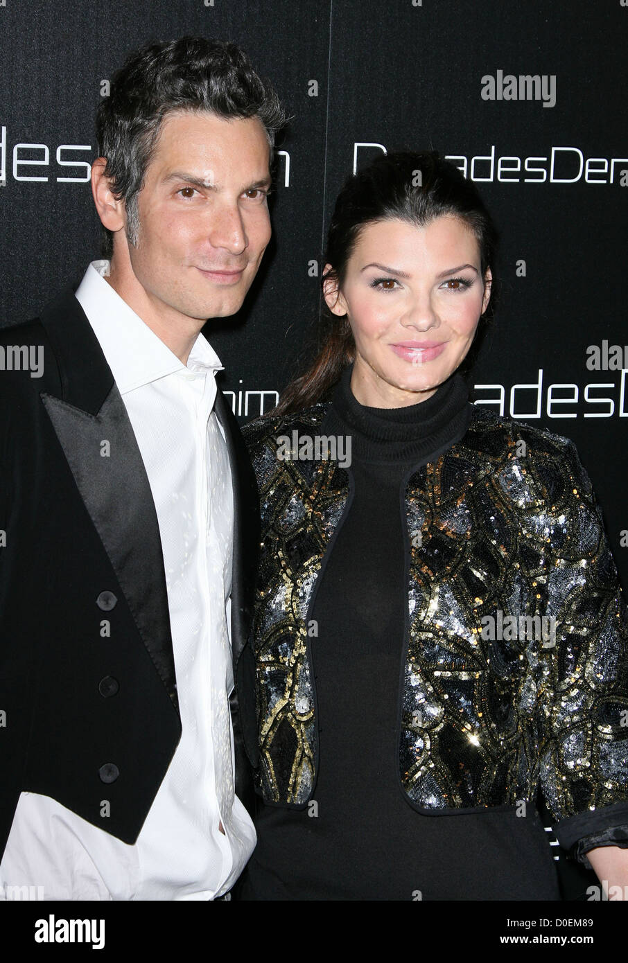 Ali Landry and Cameron Silver Decades Denim Launch Party held at a ...