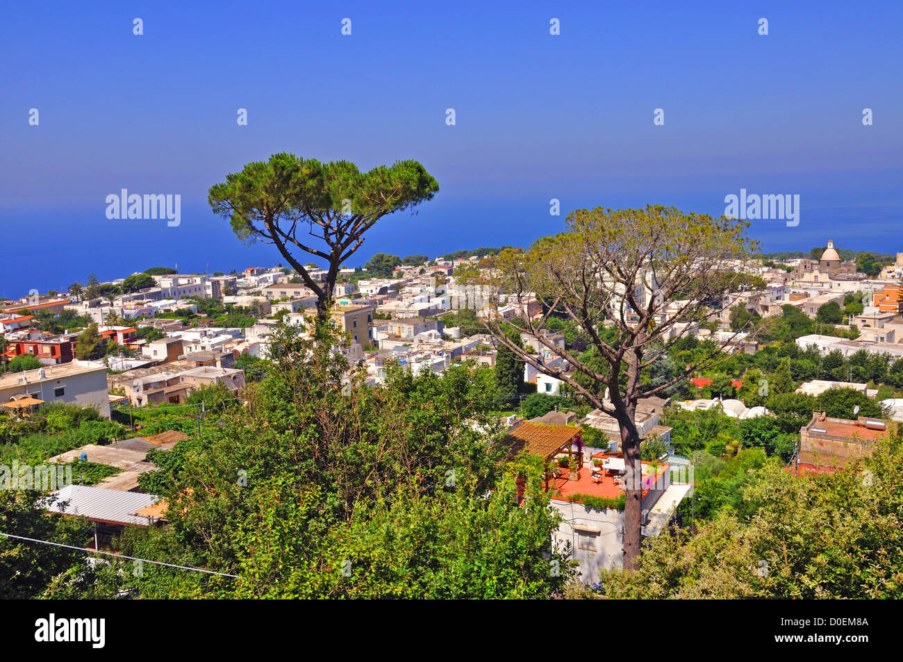 Anacapri Capri Italy Stock Photo - Alamy