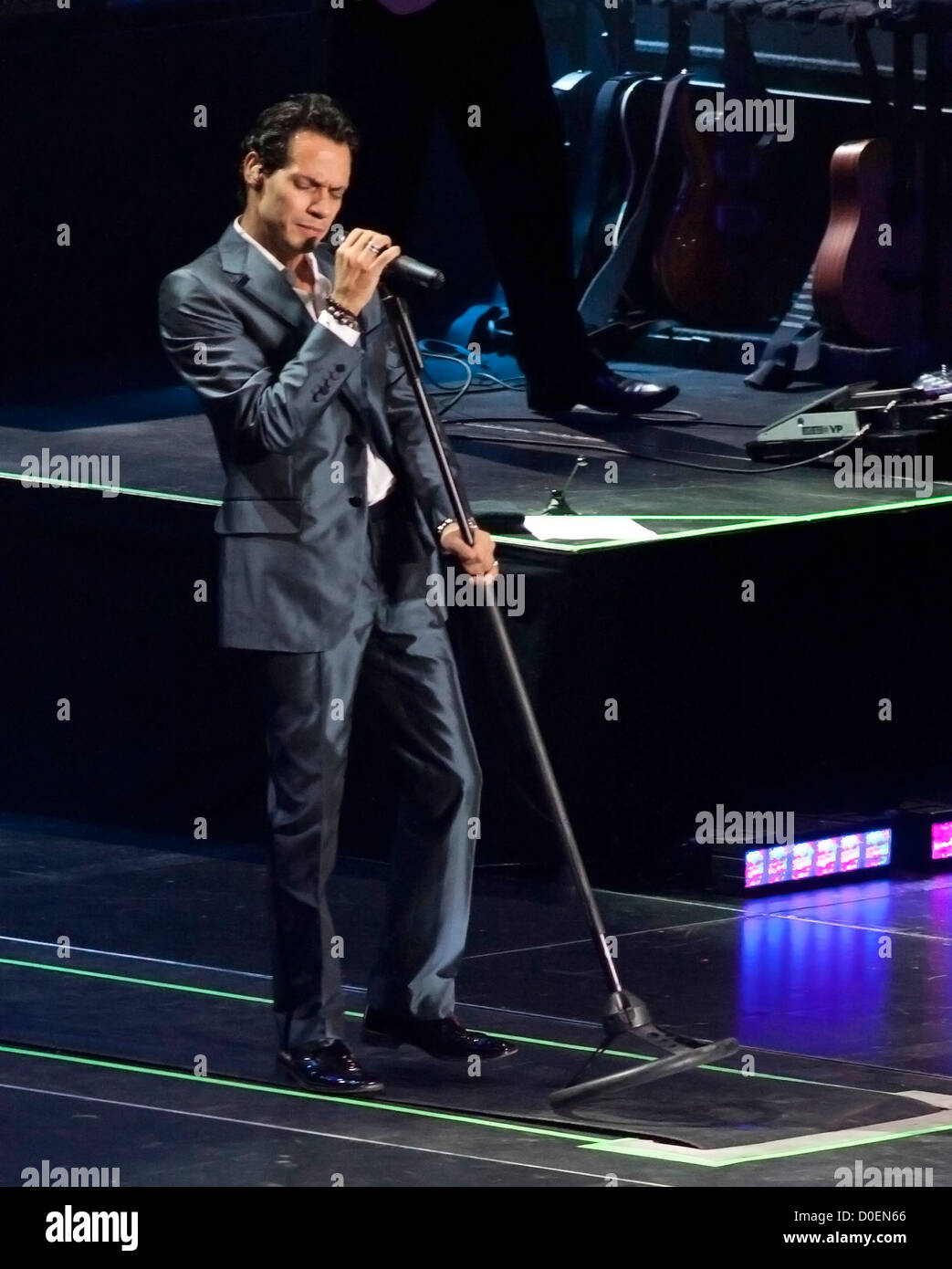 Marc Anthony performing live in concert at Madison Square Garden New ...